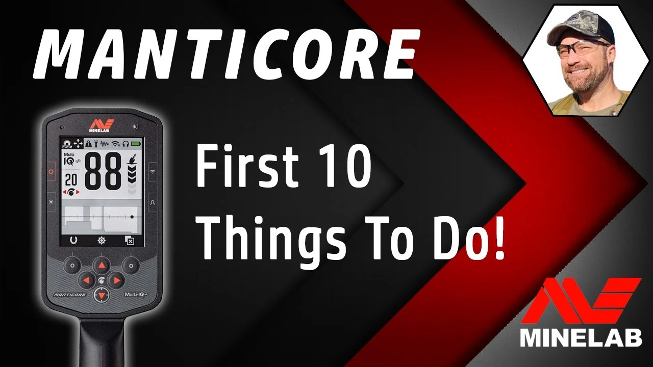 Exploring the Minelab Manticore: Key Setup Tips and Features - Detectors-X